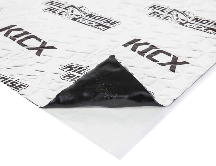 Виброизоляция Kicx Vibroblock Standart, 540мм х370мм х2.1мм, 23шт ...