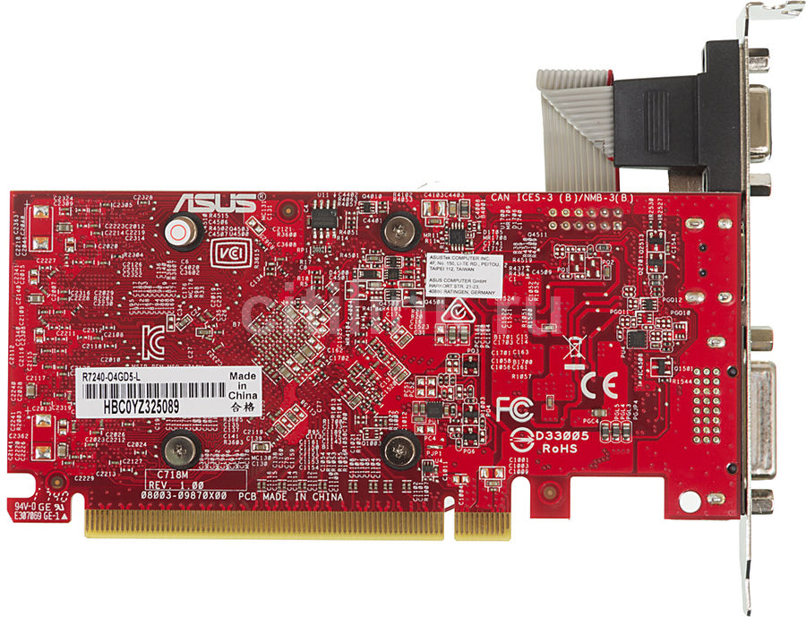 Видеокарта ASUS AMD Radeon R7 240, R7240-O4GD5-L - купить в Ситилинк ...