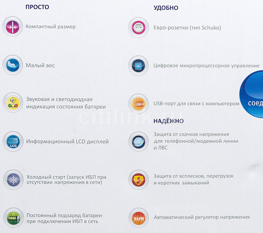 Характеристики ИБП Ippon Smart Power Pro II Euro 2200, 2200ВA [1029746 ...