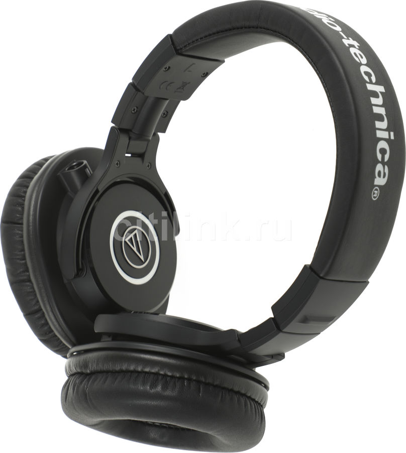 Наушники Audio-Technica ATH-M40X, 3.5 мм, черный - купить в Ситилинк ...