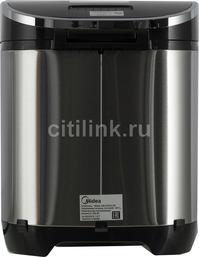 Характеристики Хлебопечь Midea BM-220Q3-SS, серебристый (1064775 ...