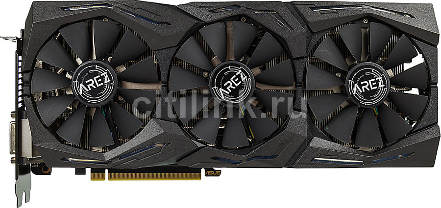 Характеристики Видеокарта ASUS AMD Radeon RX 580, AREZ-STRIX-RX580-O8G ...