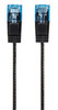 Патч-корд HAMA Slim-Flexible UTP, cat.6, 0.75м, черный - купить в ...