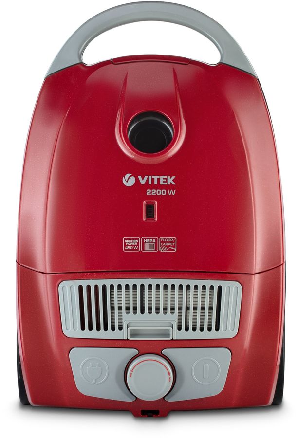 Обзор товара пылесос VITEK VT-1892 R, 2200Вт, красный/черный [1892-vt-02](плохая упаковка ...