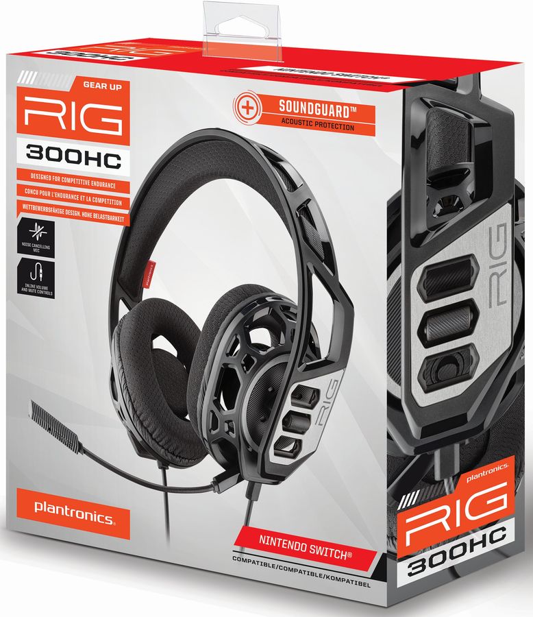 Характеристики Гарнитура игровая Plantronics RIG 300 HC, для компьютера ...