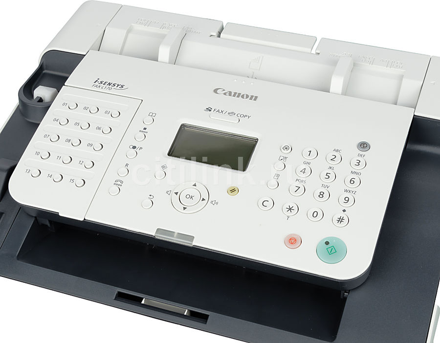 МФУ лазерный Canon i-Sensys FAX-L170, белый - купить в Ситилинк | 1118625