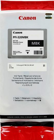 Характеристики Картридж Canon PFI-320 MBK, черный матовый / 2889C001 ...