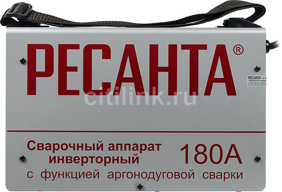 Сварочный аппарат Ресанта САИ-180-АД, инвертор - купить в Ситилинк ...