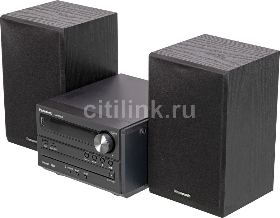 Характеристики Музыкальный центр Panasonic SC-PM250EE-K(плохая упаковка ...