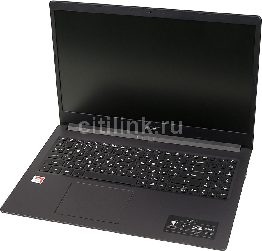 Ноутбук Acer Aspire 3 A315-22-61MV, 15.6", AMD A6 9220e, 2-ядерный, 4ГБ ...