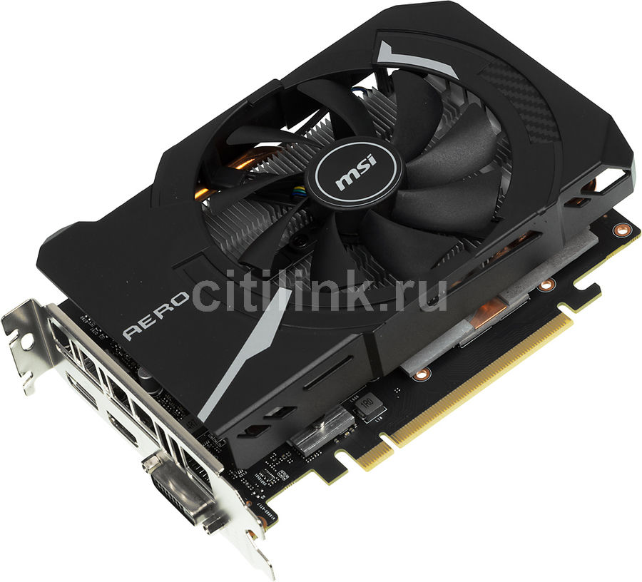 Характеристики Видеокарта MSI NVIDIA GeForce GTX 1660, GTX 1660 AERO ...