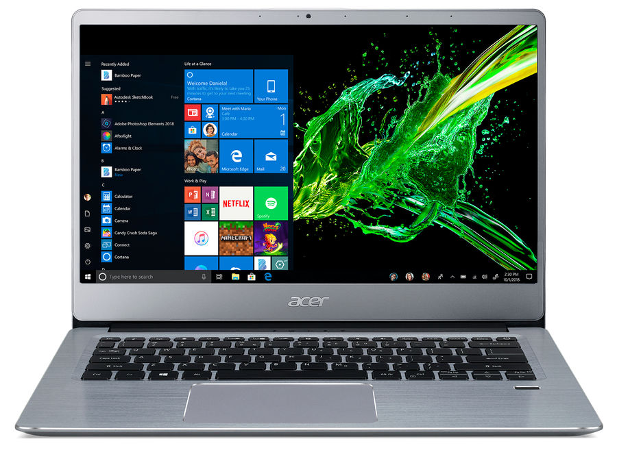 Характеристики Ультрабук Acer Swift 3 SF314-58-70KB, 14", Intel Core i7 ...