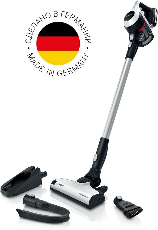 Пылесос (handstick) Bosch Unlimited 6 BCS61113, белый/черный(плохая ...