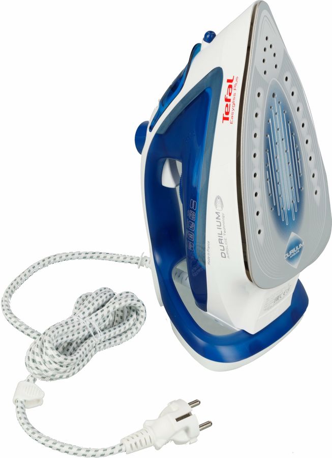 Утюг Tefal FV5715E0, голубой - купить в Ситилинк | 1197276