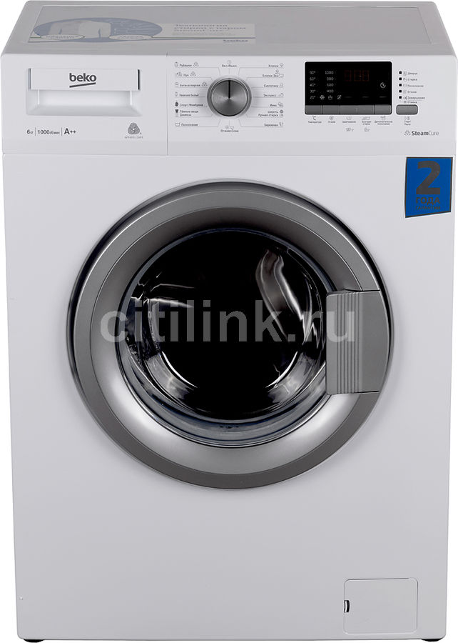 Характеристики Стиральная машина Beko RSGE685P2BSW, с фронтальной ...