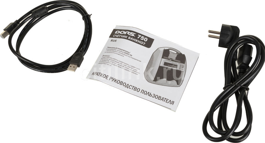 Счетчик банкнот Dors 750M1 FRZ-042906 мультивалюта - купить в Ситилинк | 1217738