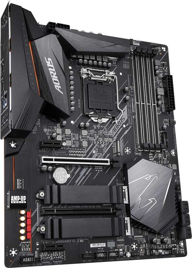 Характеристики Материнская плата GIGABYTE Z490 AORUS ELITE, LGA 1200 ...