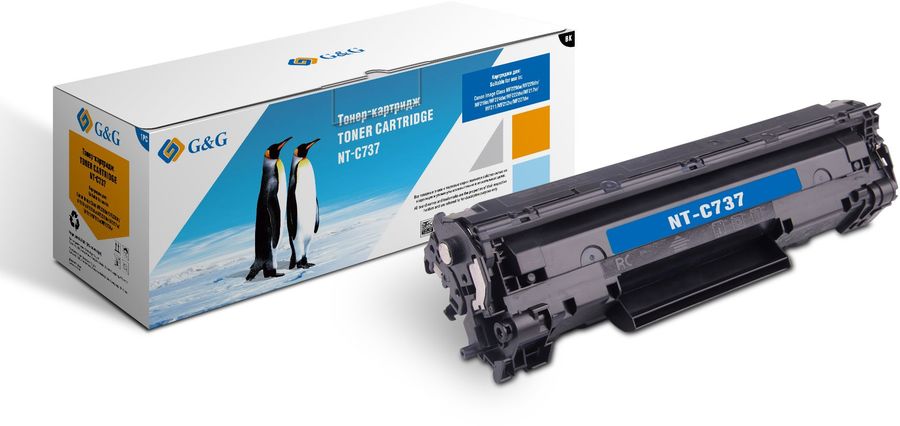 Характеристики Картридж G&G NT-C737, черный / NT-C737 (1376130 ...