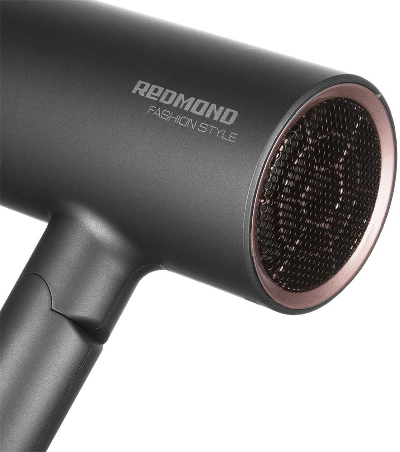 Характеристики Фен Redmond RF-534, дорожный, 1600Вт, черный (1387600 ...