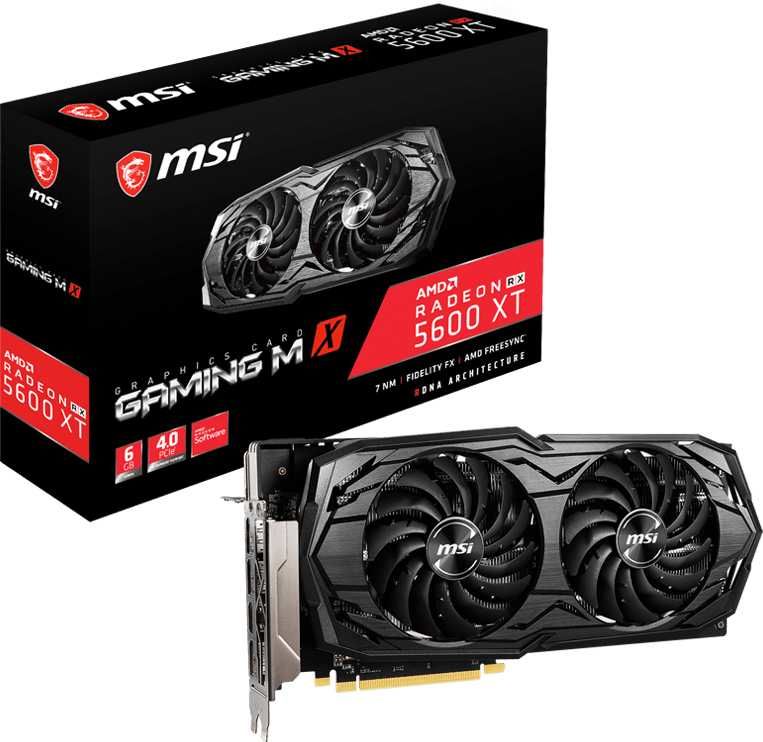 Характеристики Видеокарта MSI AMD Radeon RX 5600XT, RX 5600 XT GAMING ...