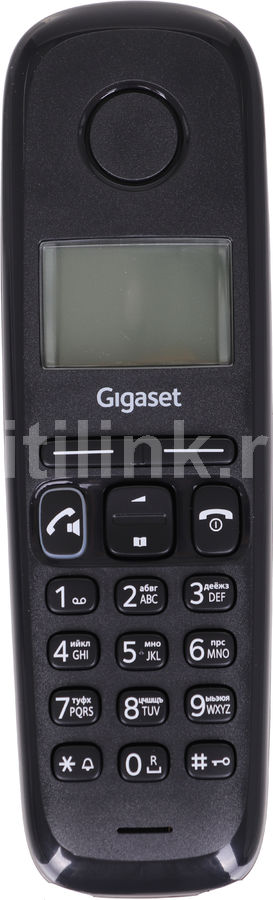 Характеристики Радиотелефон Gigaset A270A AM RUS, черный [s30852-h2832 ...