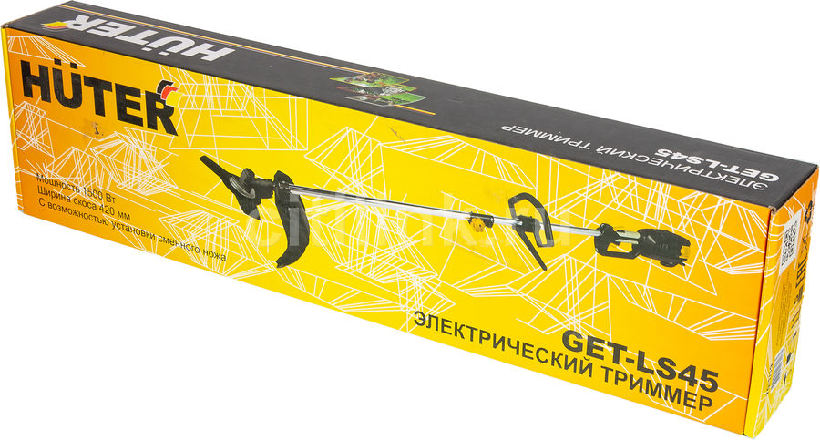 Характеристики Триммер электрический Huter GET-LS45 [70/1/19] (1456155) смотреть в СИТИЛИНК