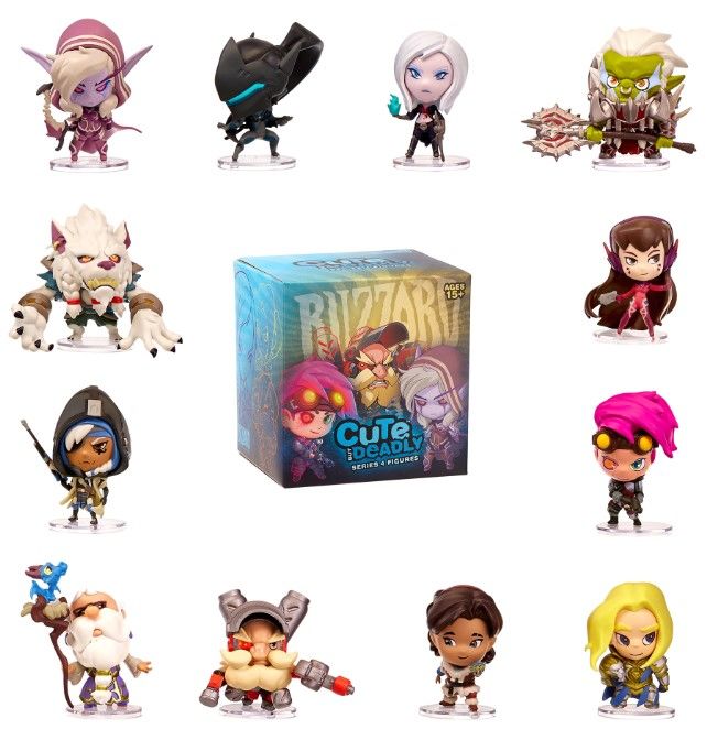 Фигурка BLIZZARD Overwatch Cute But Deadly Blindbox Серия 4 - купить в ...