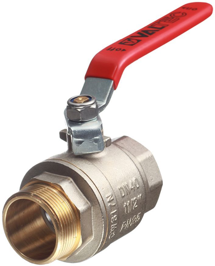 Характеристики Кран шаровый VALTEC запорный, 1 1/2", внутренняя ...