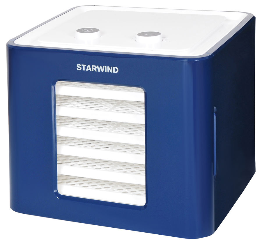 Обзор товара сушилка для овощей и фруктов StarWind SFD6431, синий ...