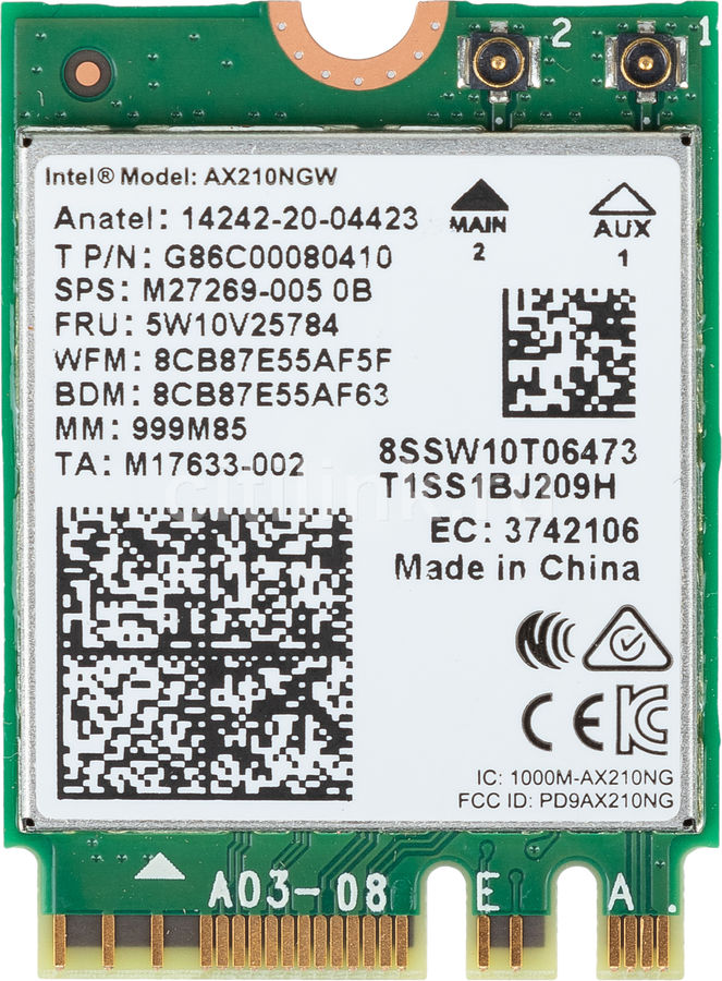 Адаптер Intel Original (AX210.NGWG.NV 999M85) AX210.NGWG.NV - купить в ...