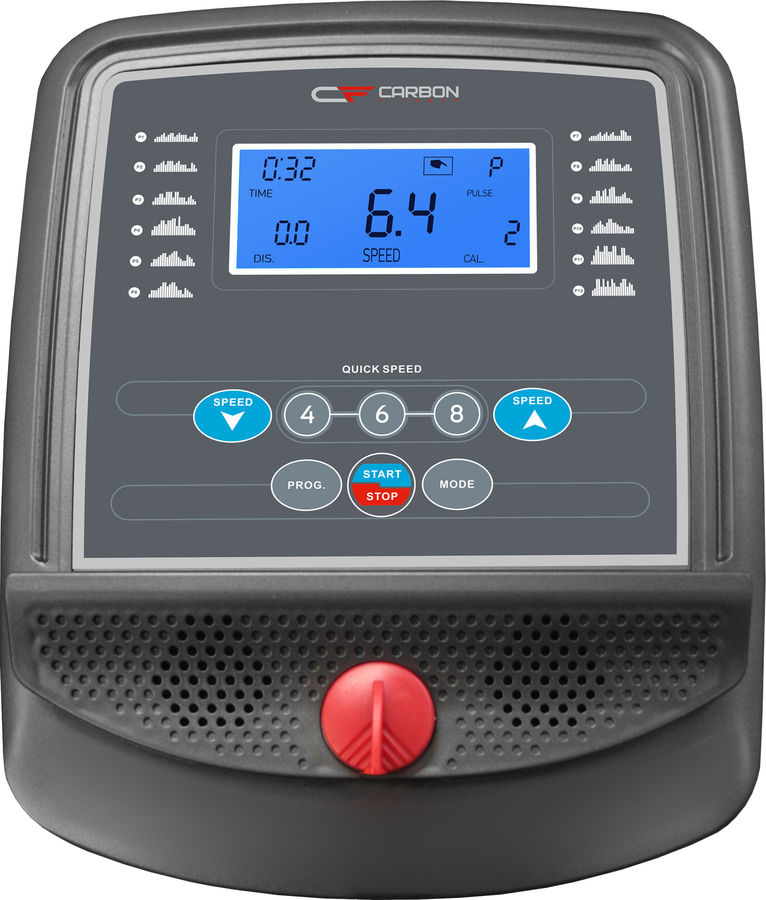 Характеристики Беговая дорожка Carbon Fitness T406 черный/синий ...