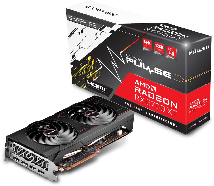 Видеокарта Sapphire AMD Radeon RX 6700XT, 11306-02-20G RX 6700XT Gaming ...