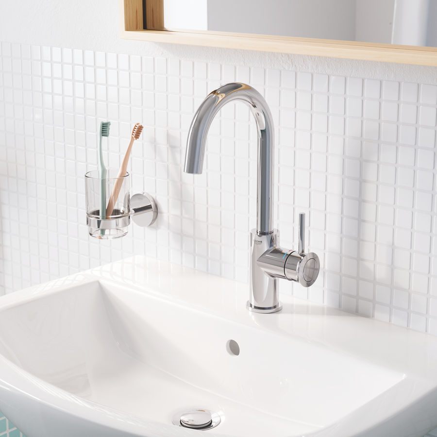 Характеристики Стакан GROHE Essentials [40372001] (1494100) смотреть в ...