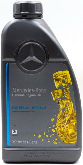 Характеристики Моторное масло MERCEDES-BENZ MB 229.6, 5W-30, 1л ...