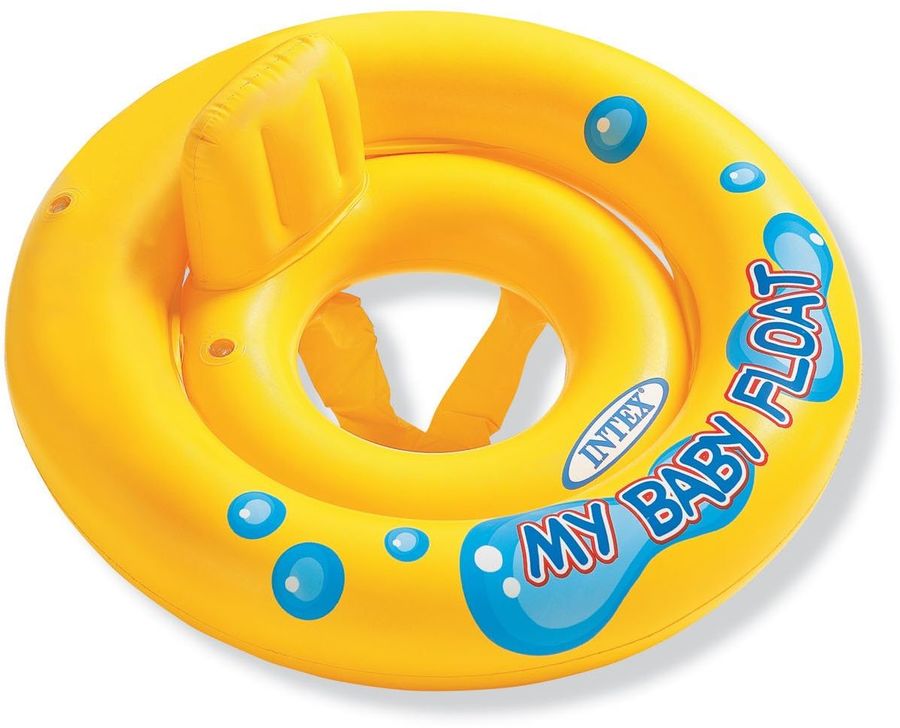 Характеристики Круг-ходунки INTEX My Baby Float, надувные, желтый ...