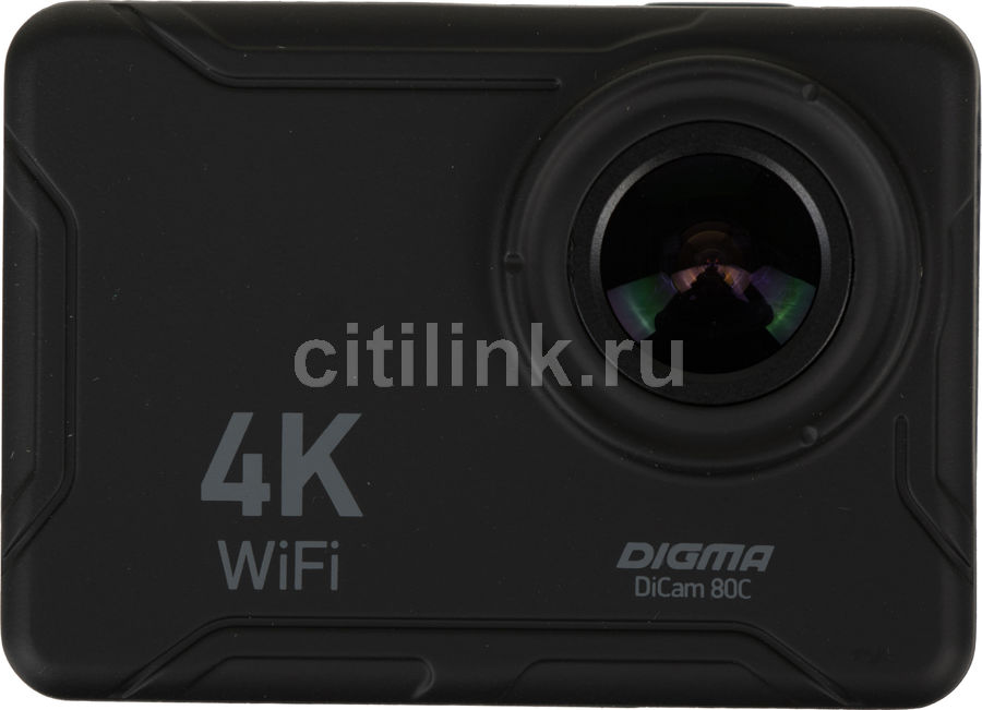 Купить Карты памяти для экшн-камера Digma DiCam 80C, черный в интернет ...