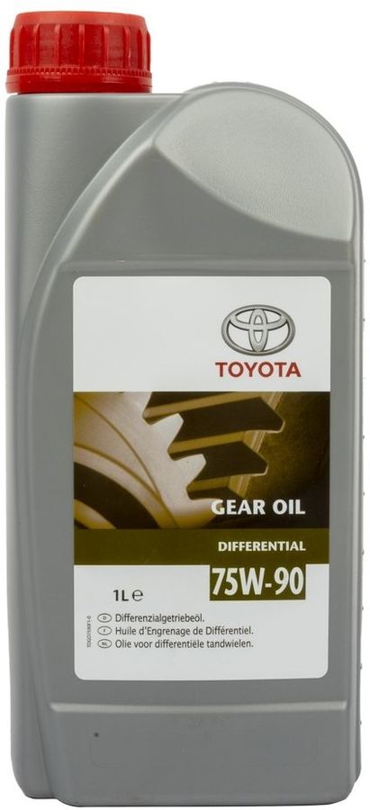 Масло трансмиссионное синтетическое Toyota Gear Oil, 75W-90, 1л [08885 ...