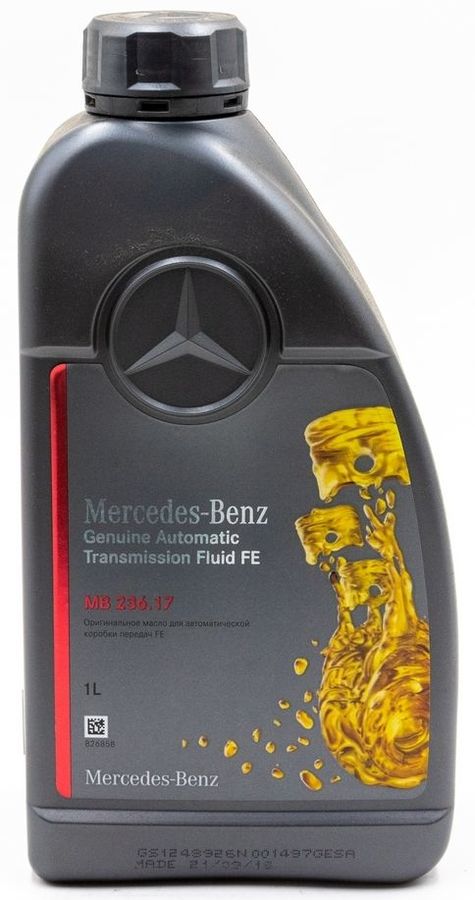 Характеристики Масло трансмиссионное синтетическое MERCEDES-BENZ ATF МВ ...