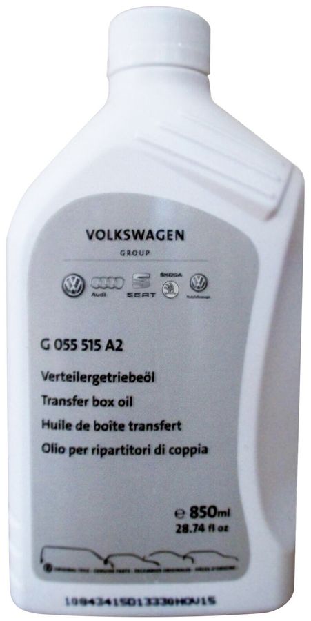 Характеристики Масло трансмиссионное синтетическое VAG Gear, 1л [g 055 ...
