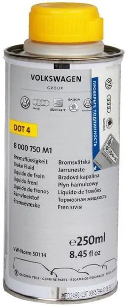 Характеристики Тормозная жидкость VAG Brake Fluid, DOT 4, 0.25л [b ...