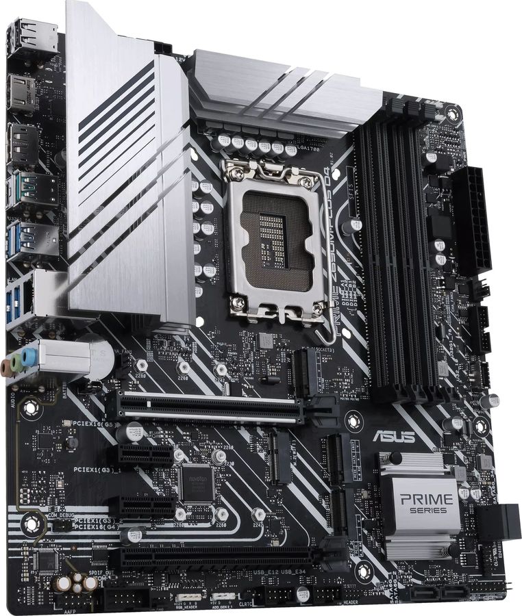 Материнская плата ASUS PRIME Z690M-PLUS D4, LGA 1700, Intel Z690, mATX ...