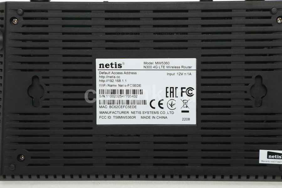 Отзывы на Роутер беспроводной Netis MW5360 N300 10/100BASE-TX/4G cat.4 ...