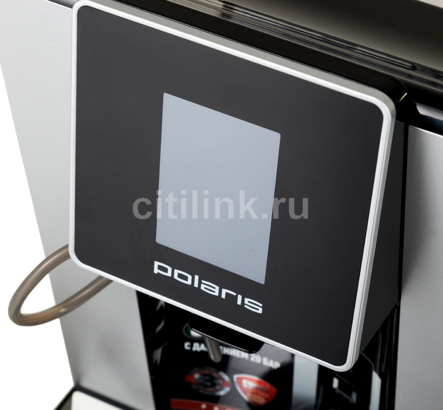 Кофемашина Polaris PACM 2060AC, черный/серебристый - купить в Ситилинк ...