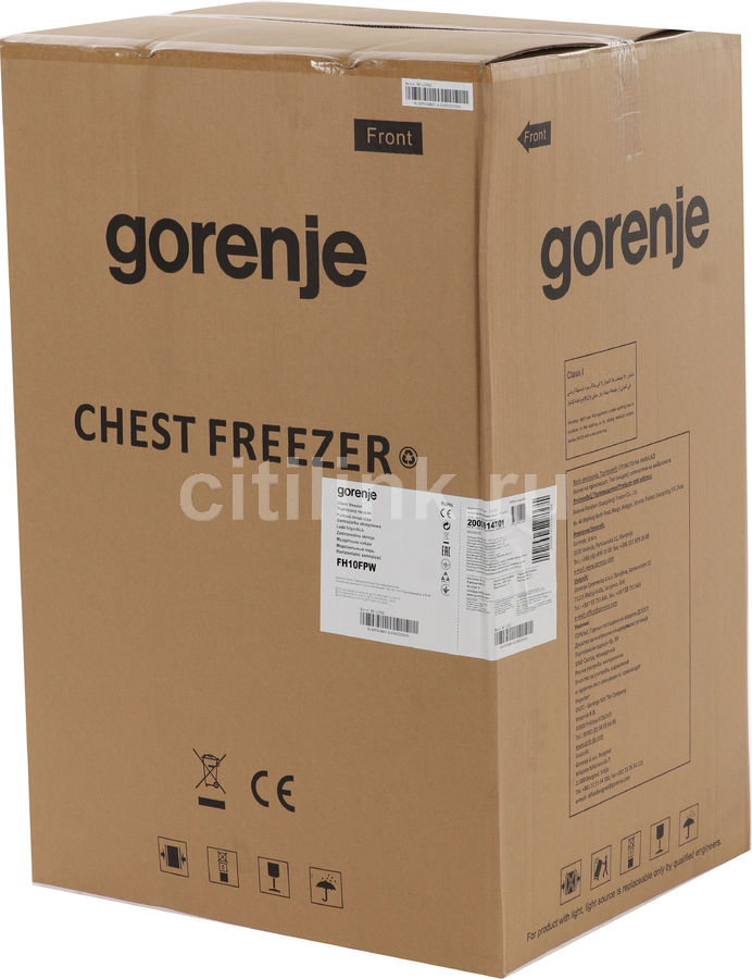 Морозильный ларь Gorenje FH10FPW белый - купить в Ситилинк | 1671443