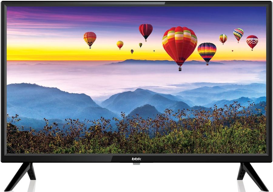 Обзор товара телевизор BBK 24LEM-1072/T2C, 24", HD READY, черный ...