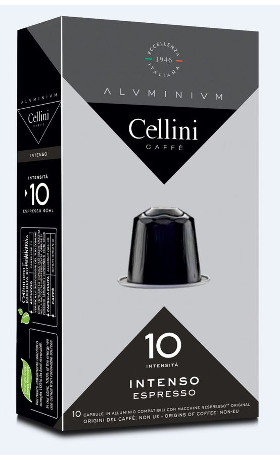 Характеристики Кофе в капсулах CELLINI Alu Intenso Espresso, капсулы ...