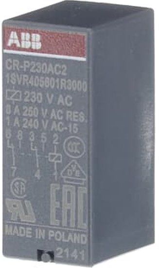 Характеристики Реле промежуточное ABB CR P230AC2, 230В [1svr405601r3000] (1702372) смотреть в ...