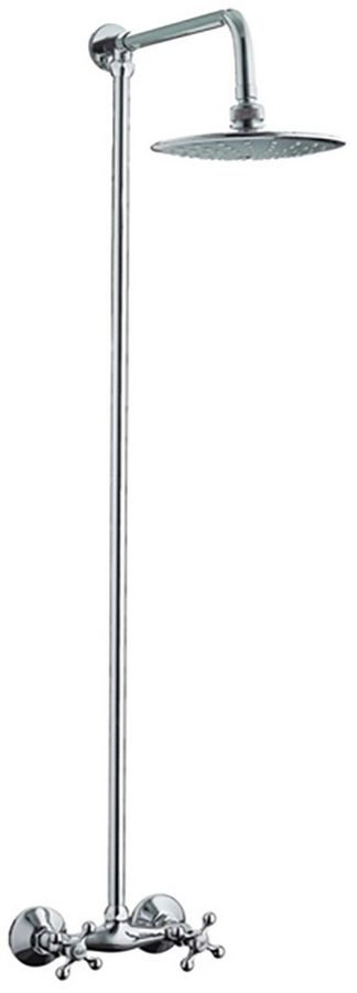 Характеристики Душевая система для душа HAIBA HB13 HB2413, хром/зеленый [HB2413] (1715804 ...