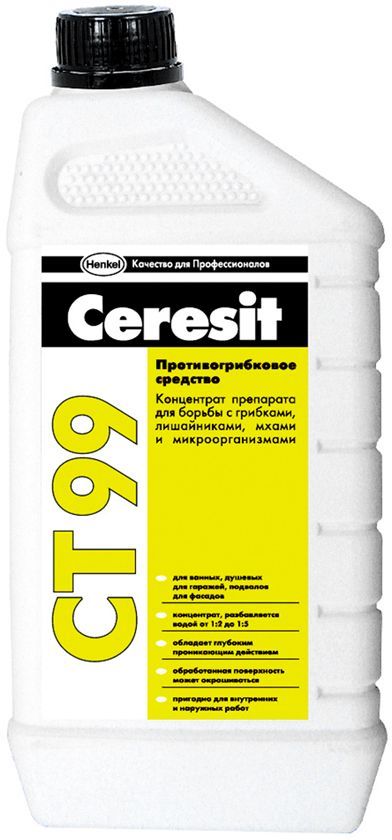Защитный состав Ceresit CT 99 (1048085) прозрачный 1л – купить в ...