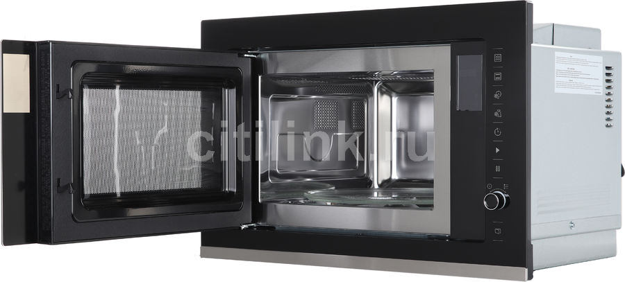 Микроволновая печь Beko BMGB 25333 X, встраиваемая, 25л, 900Вт, черный ...
